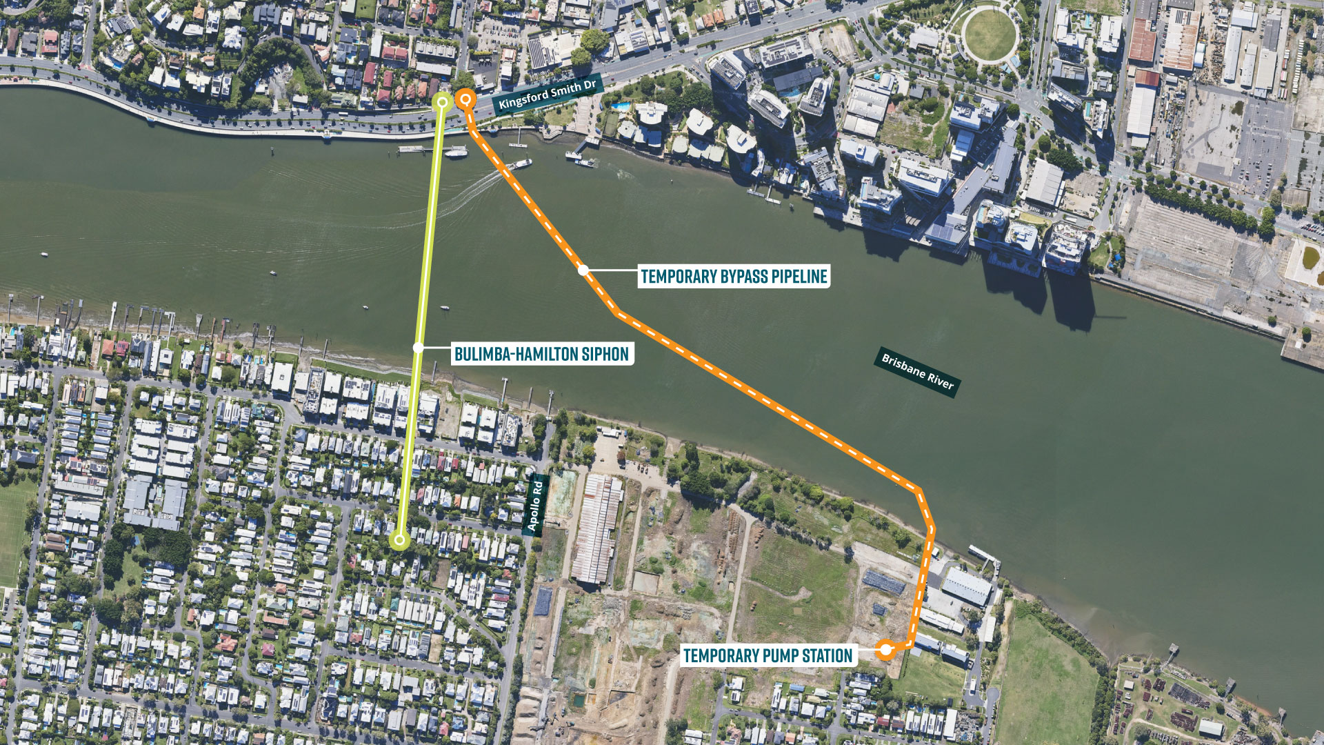 Bulimba - Hamilton Siphon Renewal Program