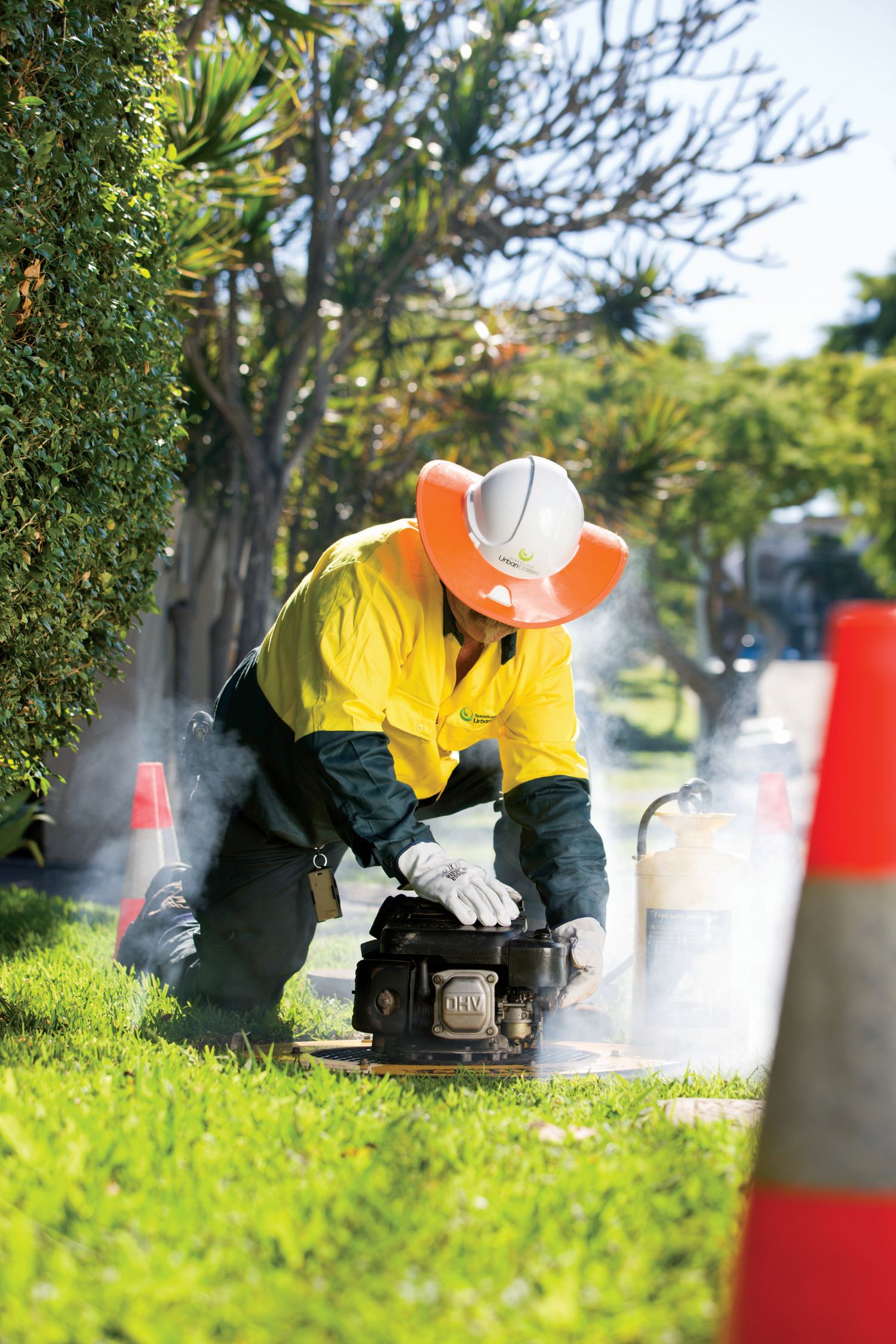 What is sewer smoke testing?